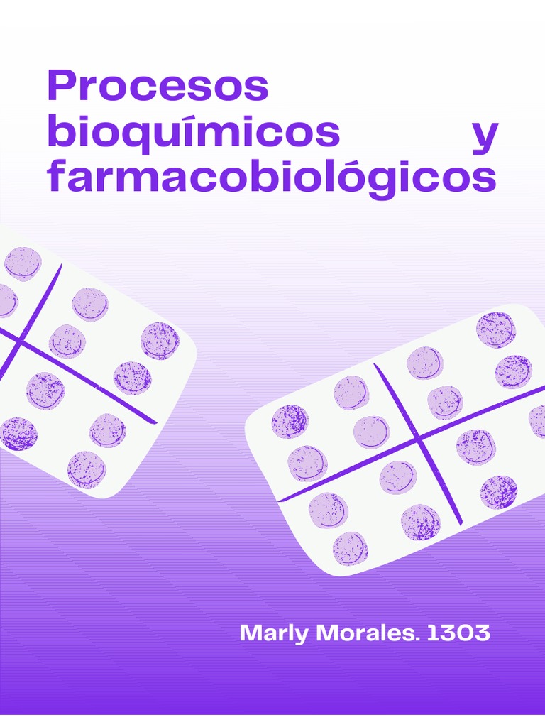 Procesos Bioquímicos y Farmacobiológicos | PDF