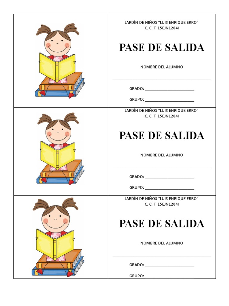 Pase de Salida | PDF