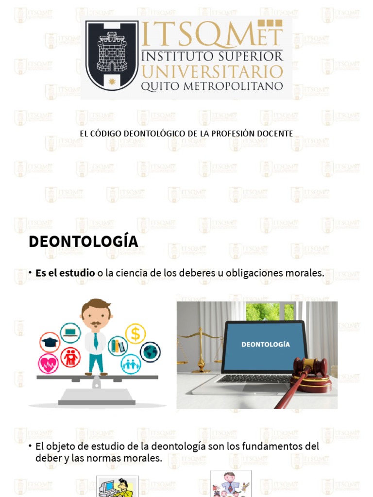 Código Deontológico de Educación Inicial | PDF