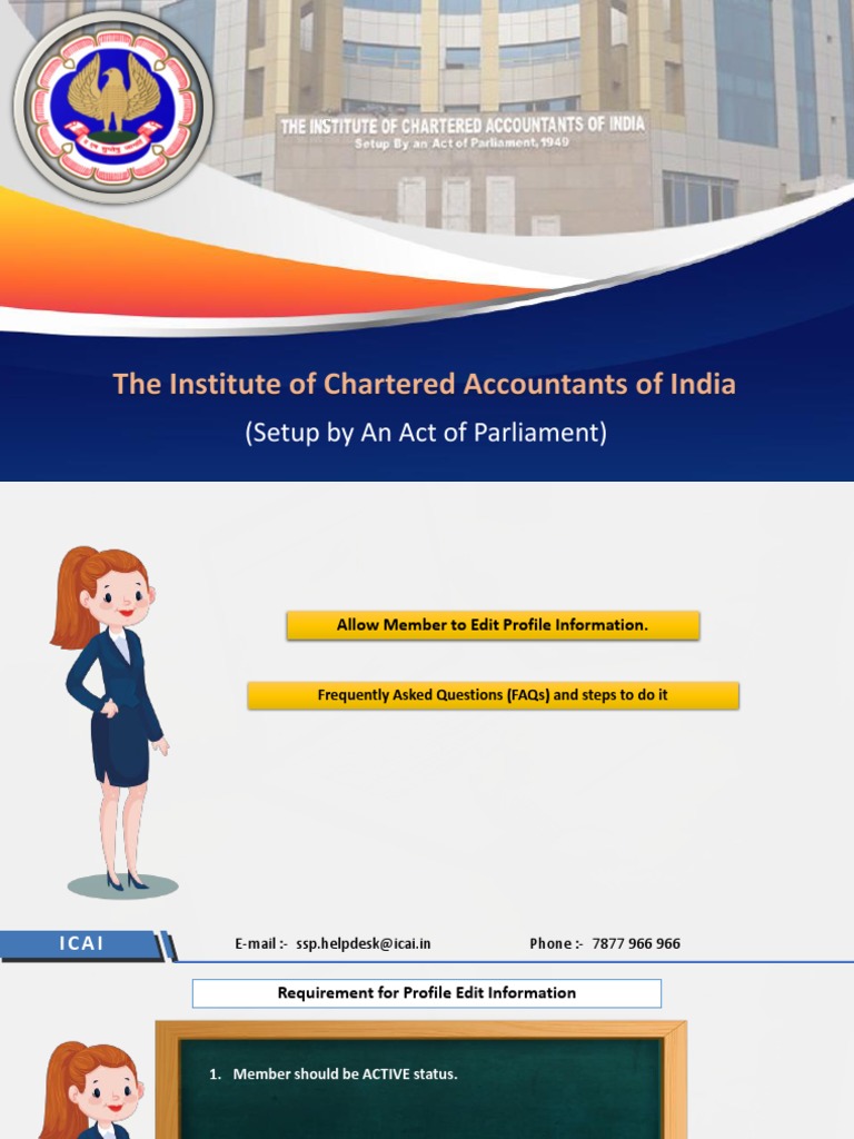 SSP Login Icai | PDF