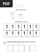 Modul Belajar Berhitung Anak TK | PDF