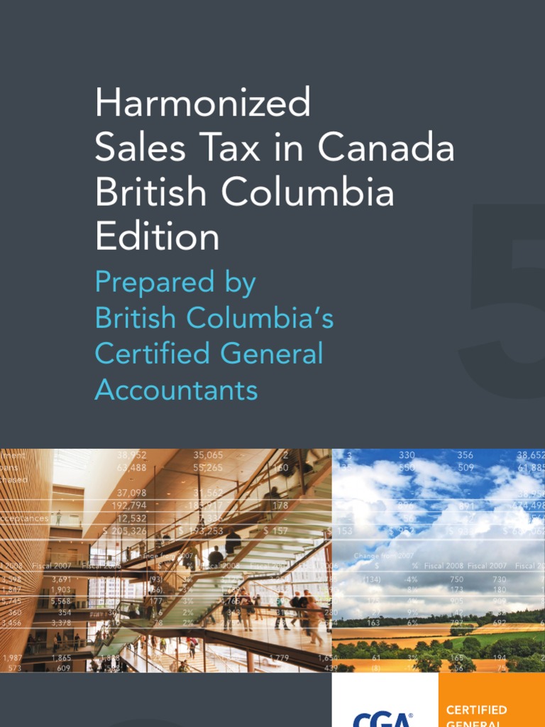 Harmonized Sales Tax in Canada British Columbia Edition: Prepared by ...