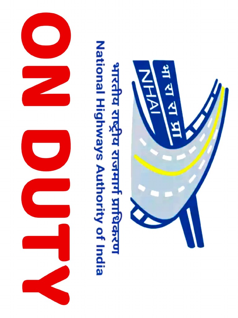 On Duty NHAI Poster | PDF