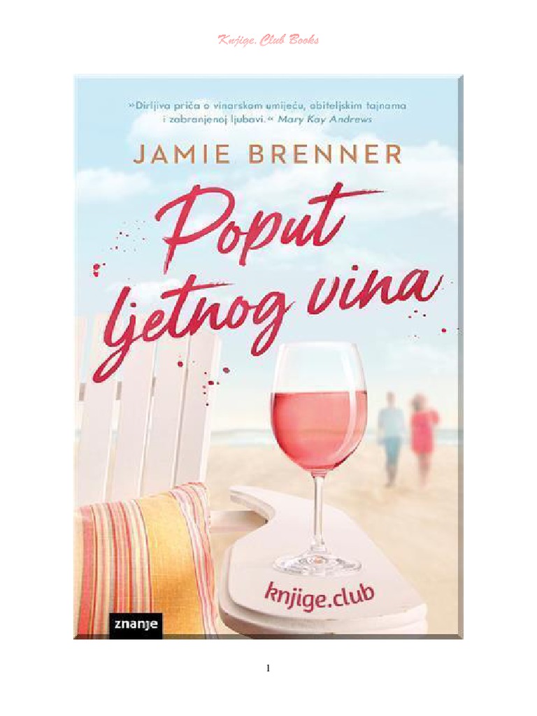 Jamie Brenner - Poput Ljetnog Vina | PDF