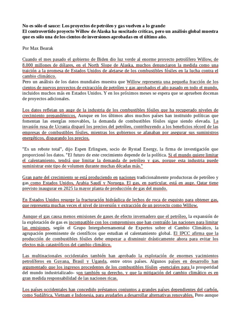 Proyecto Willow | PDF