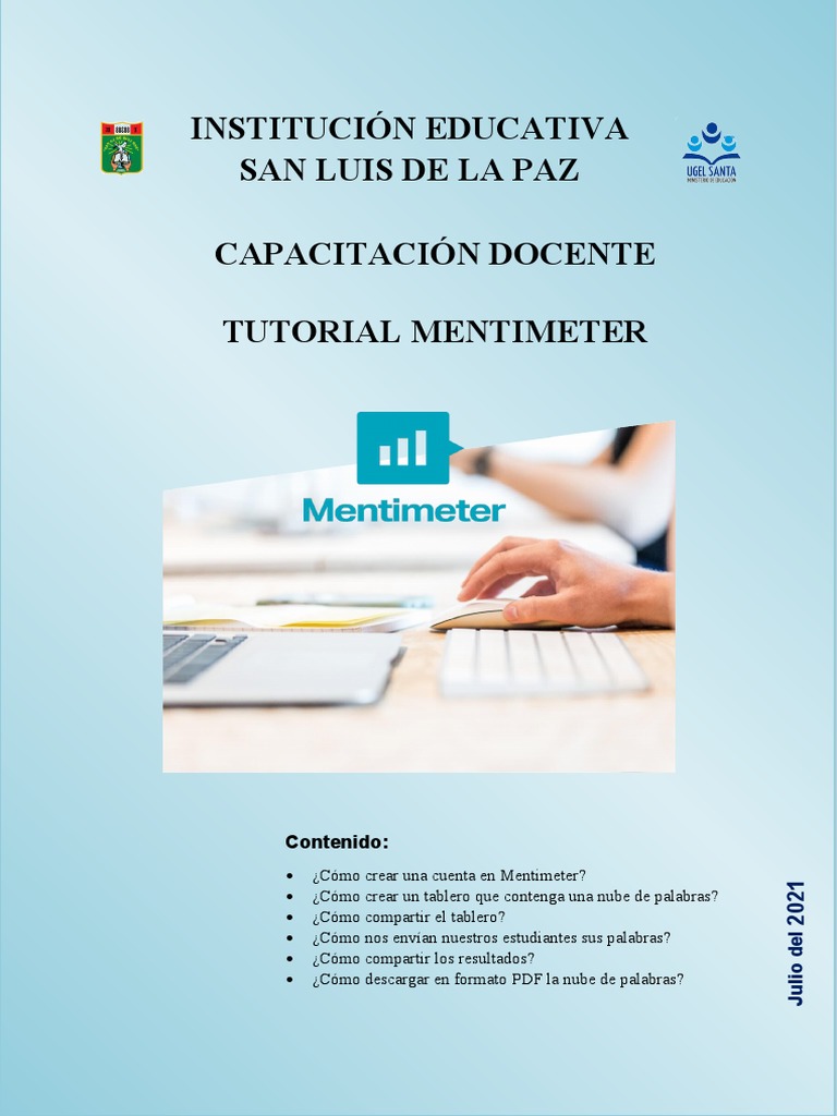 Tutorial Mentimeter Pdf