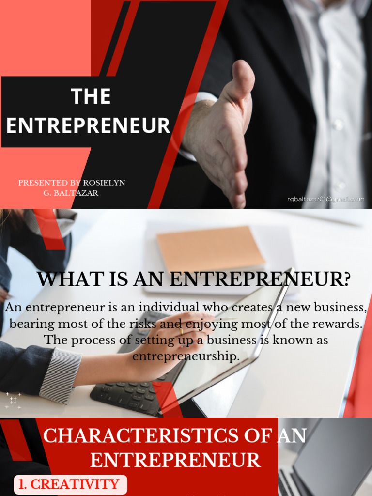 Key Traits of Successful Entrepreneurs | PDF | Business | Self-Improvement