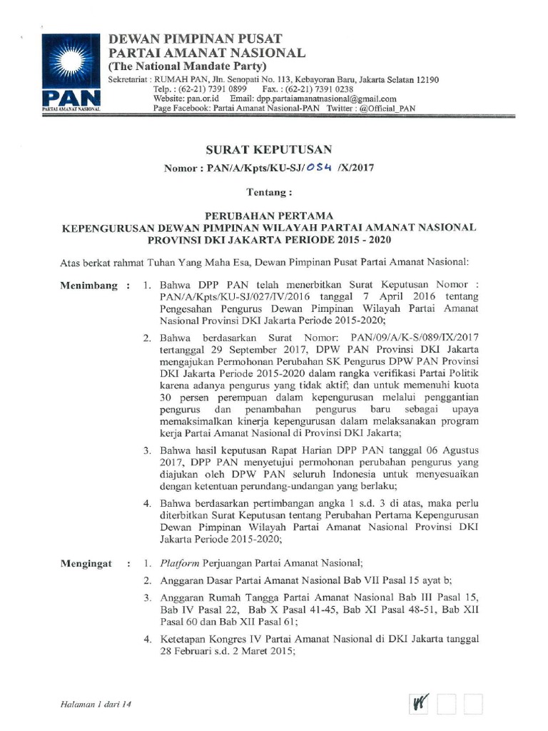 SK DPW Dki New | PDF