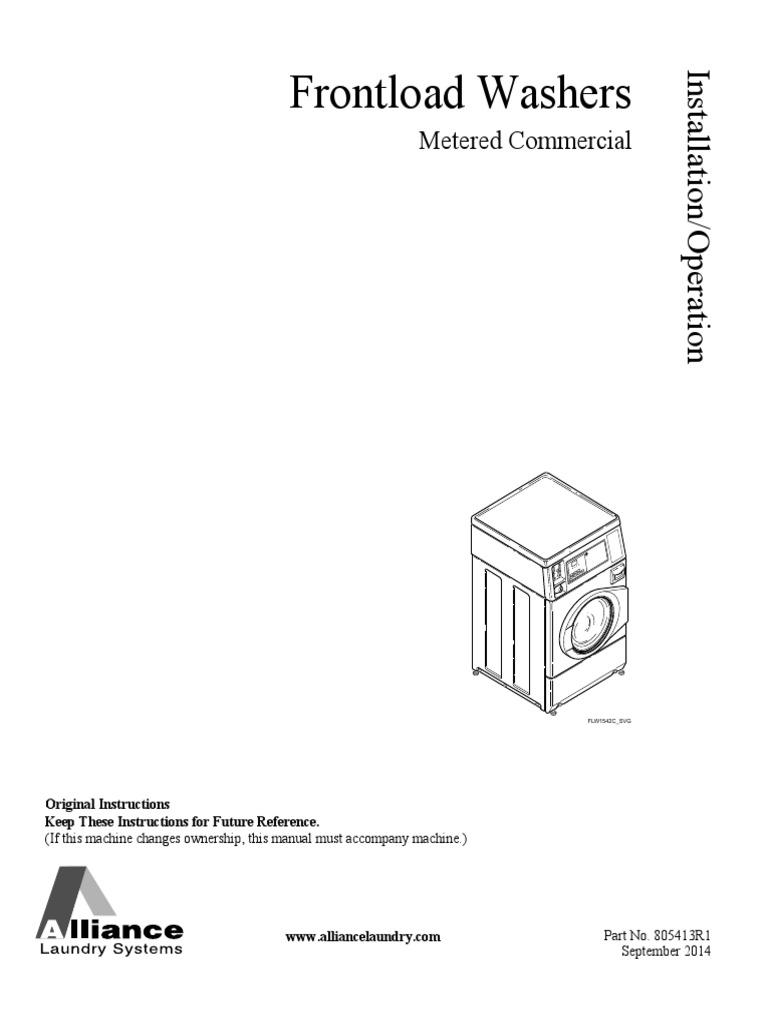 HUEB FR WASHER - Iom | PDF