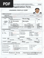Revised NBI Clearance Application Form V1.7 (Blue) 2 | PDF