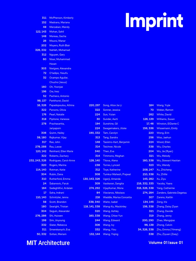 MIT Imprint Issuu | PDF | Science | Urban Design