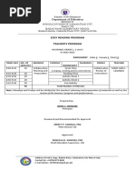 2024 2025 Homeroom Guidance Program Schedule | PDF