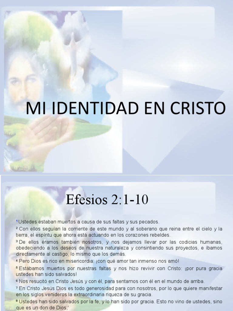MI IDENTIDAD EN CRISTO | PDF