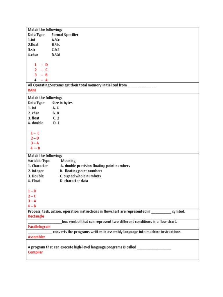 PPS All Units 2 MarksQuestions With Answers | PDF | Parameter (Computer Programming) | Pointer ...