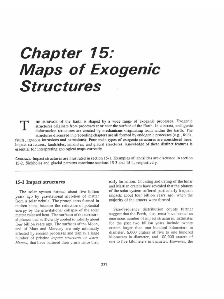Structural Geology Map Interpretation Ebook 2011-Ch-15-17 | PDF