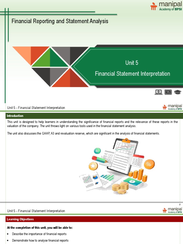 Financial Statement Analysis Tools | PDF | Income Statement | Balance Sheet