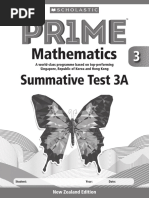 Stage 2 Mathematics Progression Test | PDF