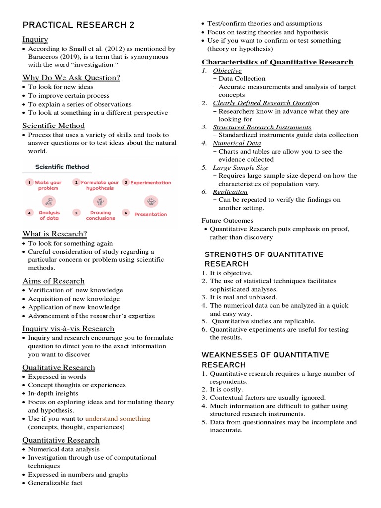 Reviewer in PR2 | PDF | Quantitative Research | Scientific Method