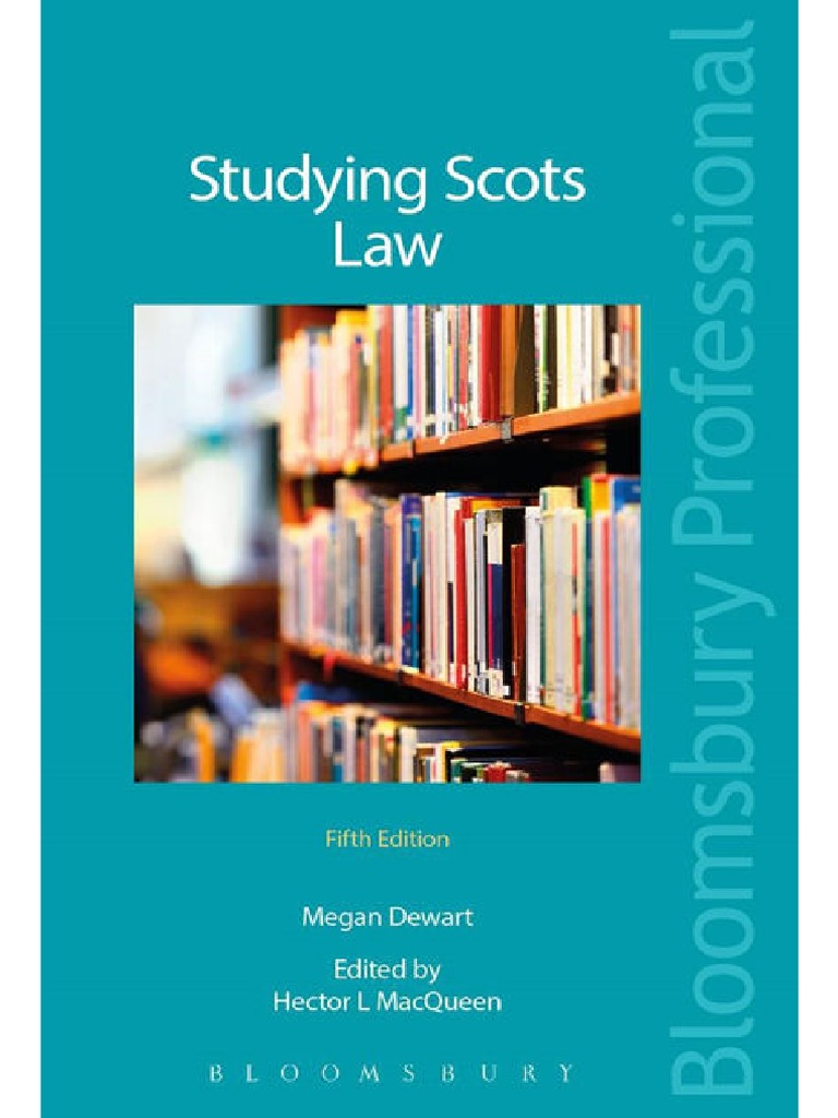 Studying Scots Law | PDF