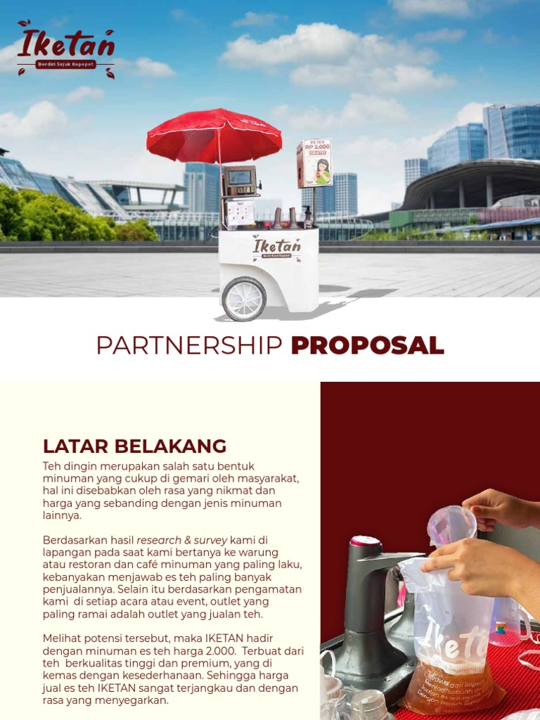 Partnership Proposal Iketan | PDF