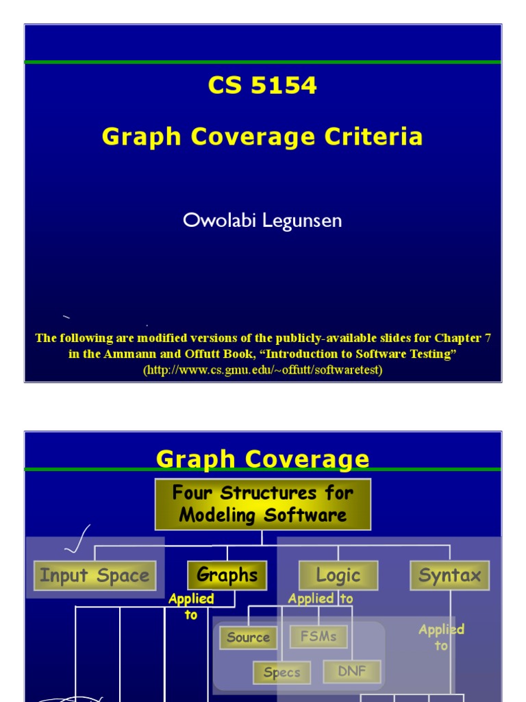 Graph Based Coverage | PDF