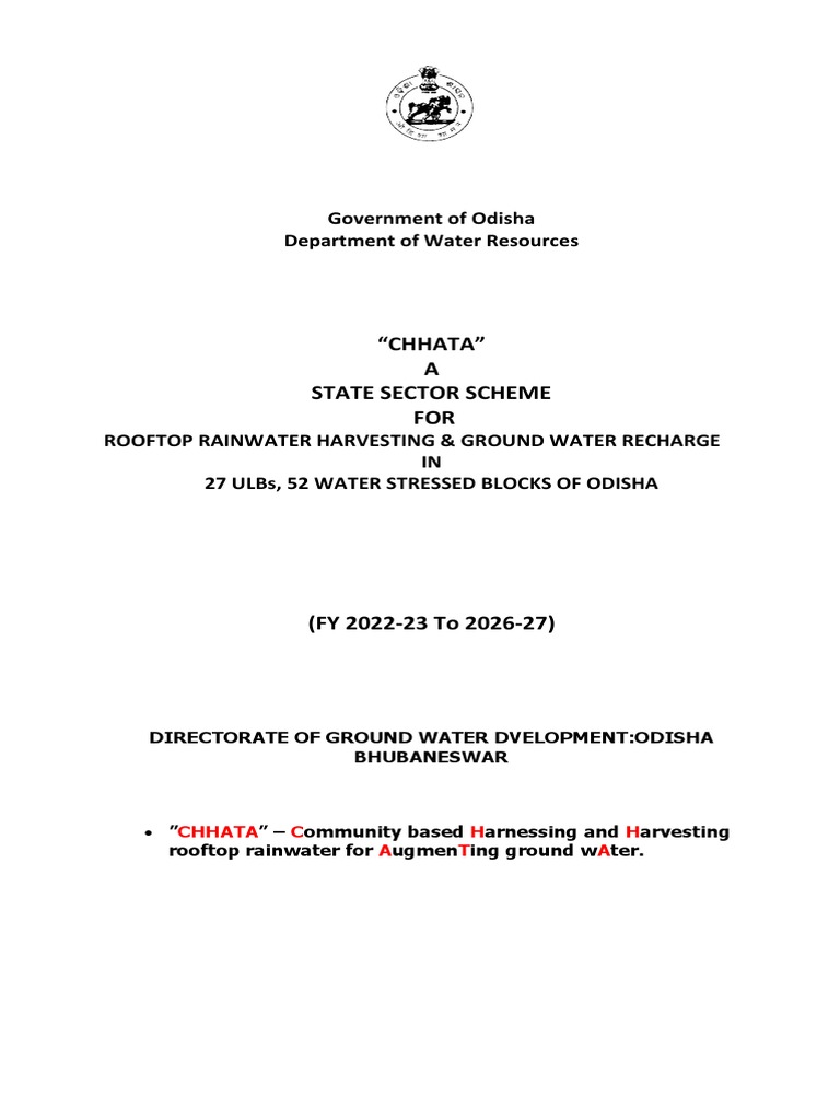 CHHATA Scheme 2022 | PDF
