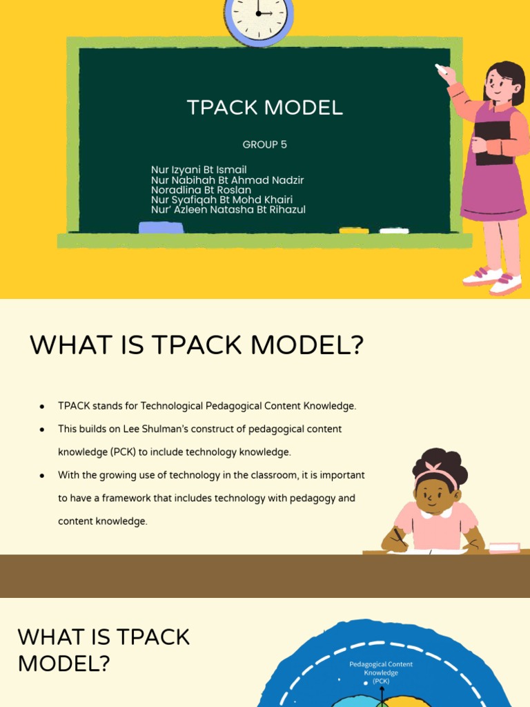 Tpack Model | Download Free PDF | Pedagogy | Teaching