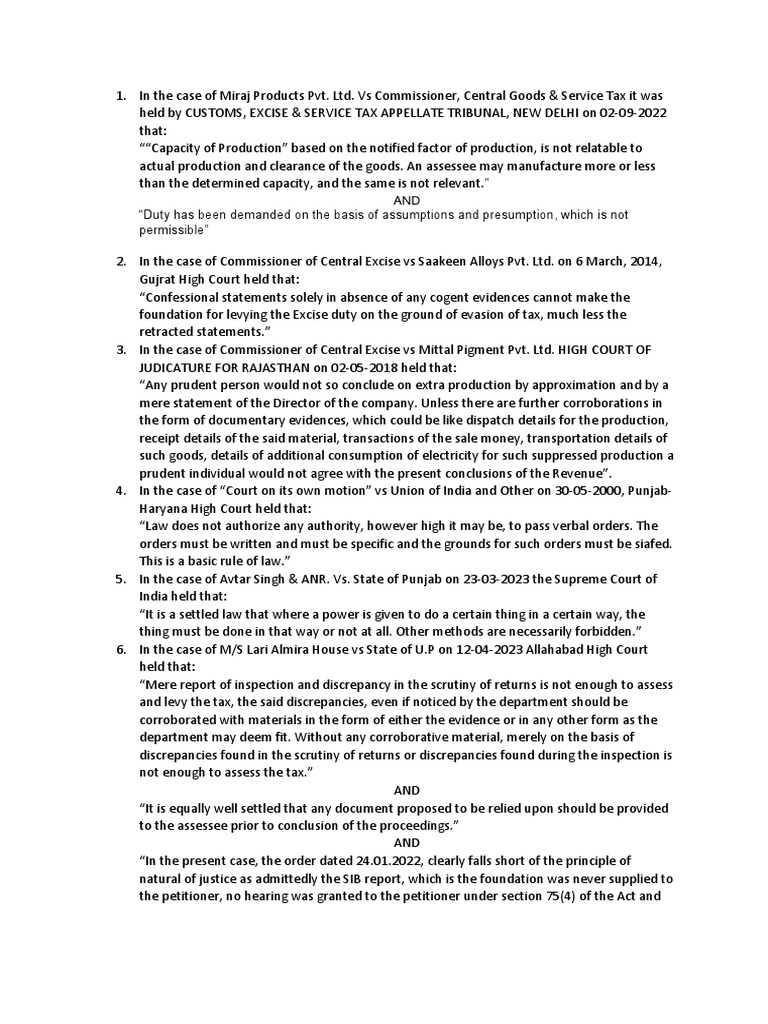 Cases With Digest 1 To 7 | PDF