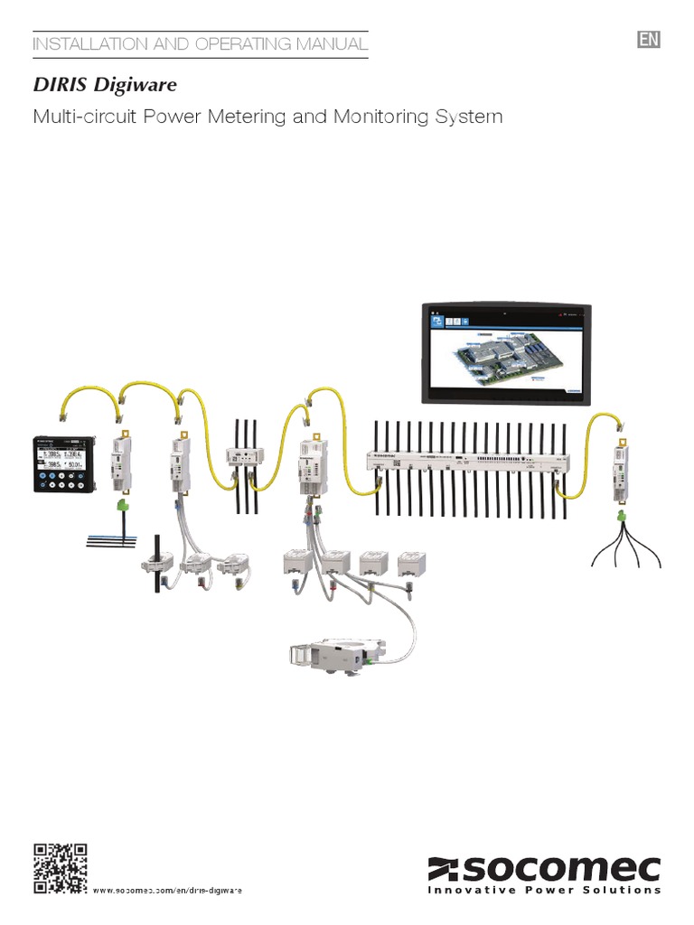Diris Digiware Ac Multi Circuit Power Metering and Monitoring System ...