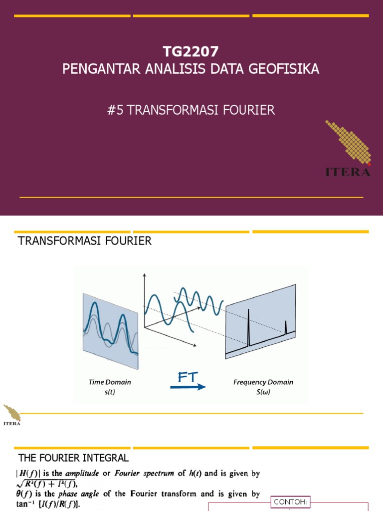 #5 Transformasi Fourier | PDF