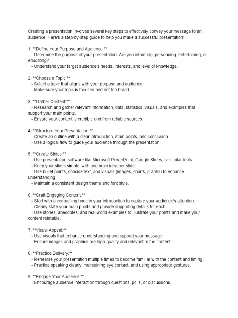 Presentation Making Tricks | PDF | Communication | Cognitive Science