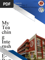 Teaching Internship Portfolio Format | PDF | Curriculum | Learning