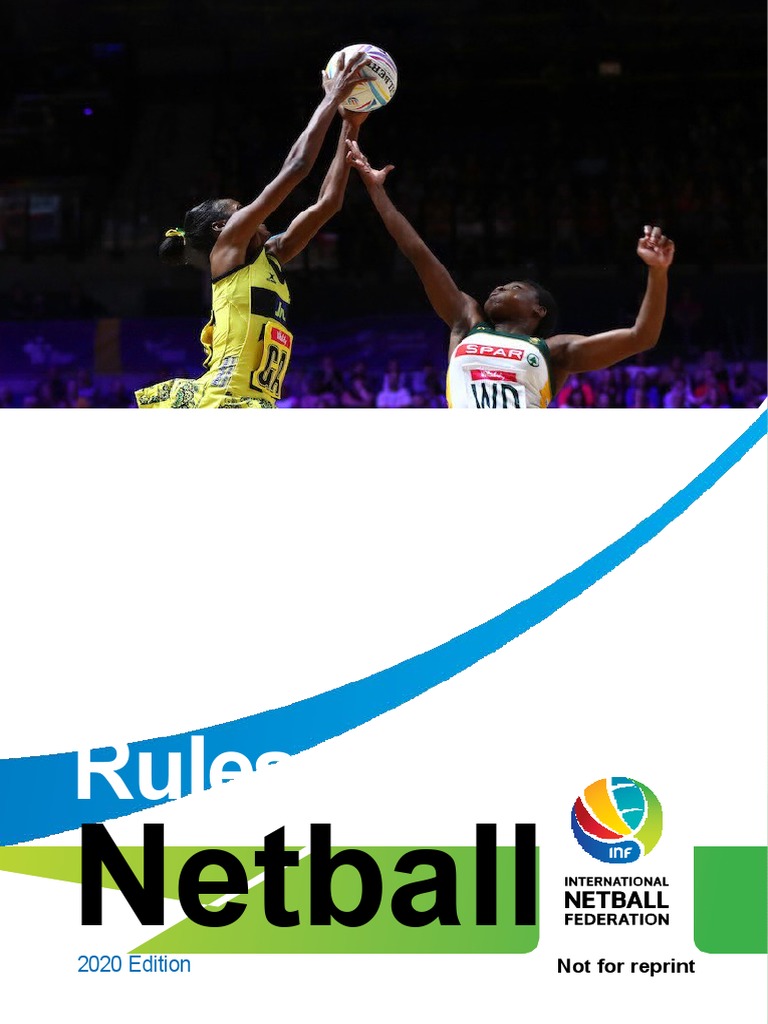 Inf - Netball Rule Book Manual 2020 | PDF | Referee | Team Sports