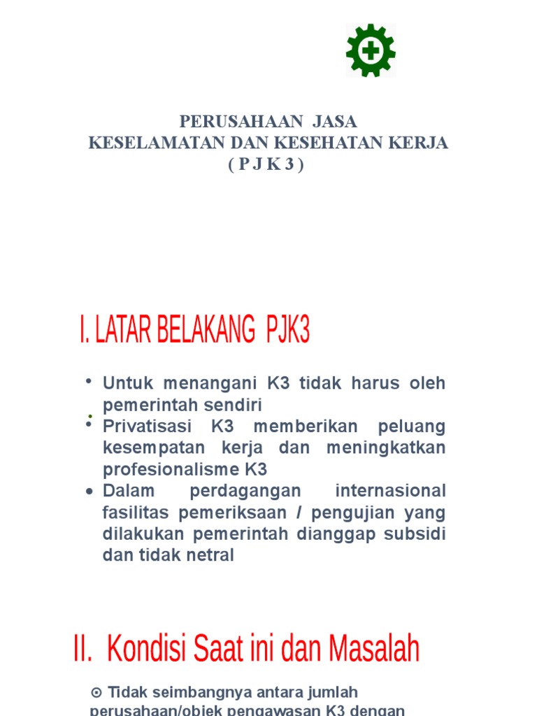 Perusahaan Jasa Keselamatan Dan Kesehatan Kerja (PJK3) : Pingky Agnes, SH | PDF