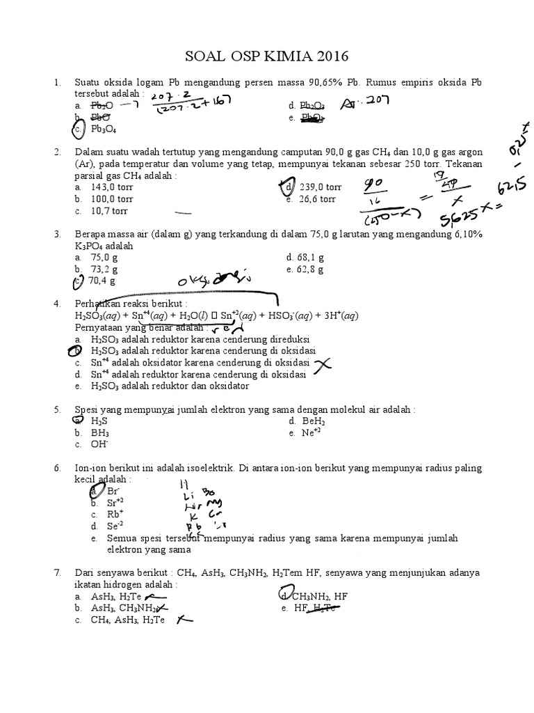 Osp 2016 | PDF | Metode & Bahan Ajar | Sains & Matematika