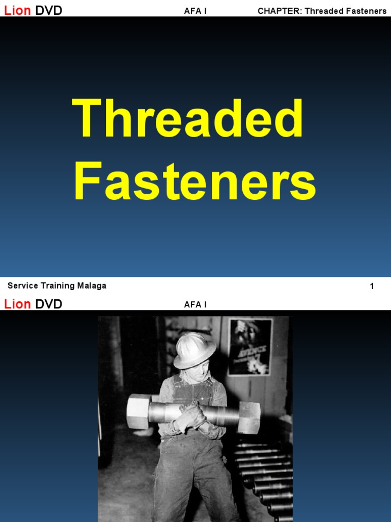 Fastener | PDF | Fracture | Screw
