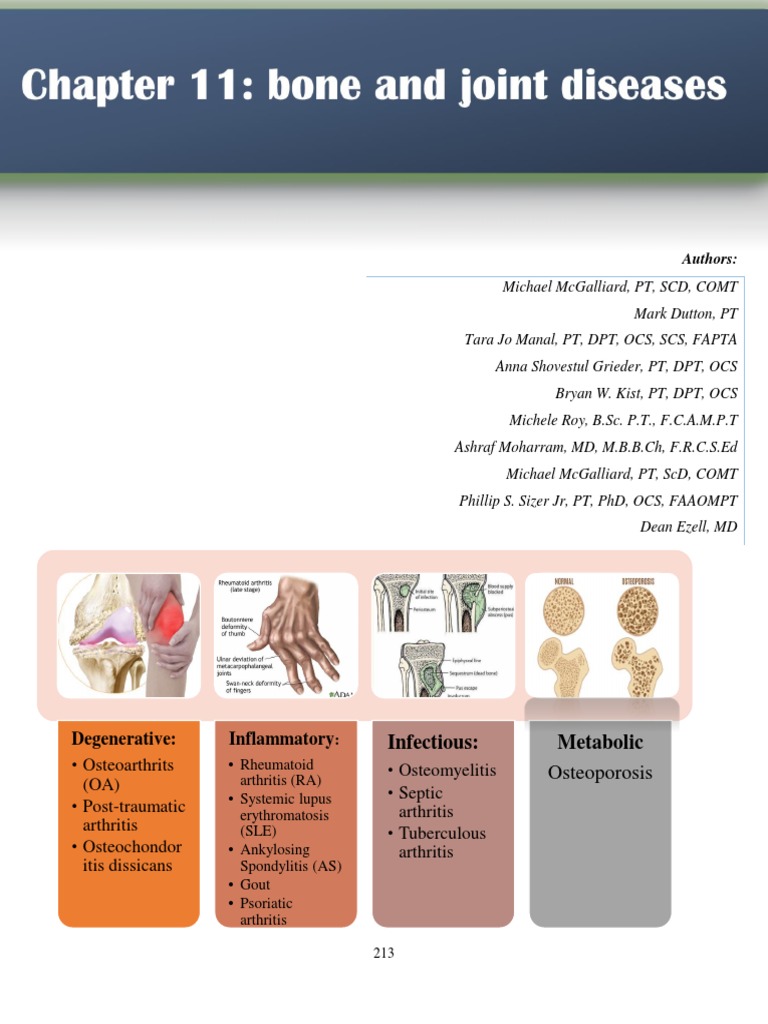 Bone and Joint Disorders | PDF | Osteoporosis | Arthritis