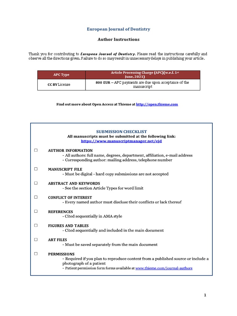 Ejd Authorinstructions | PDF