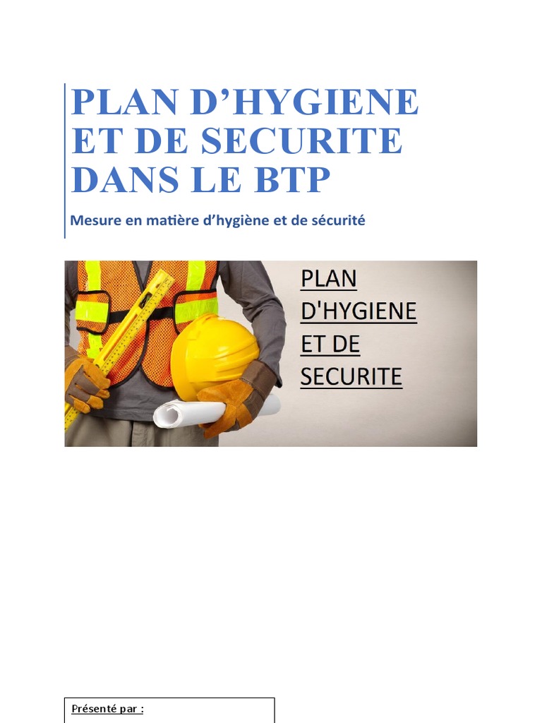 Hygiene Et Securite Dans Le BTP | PDF