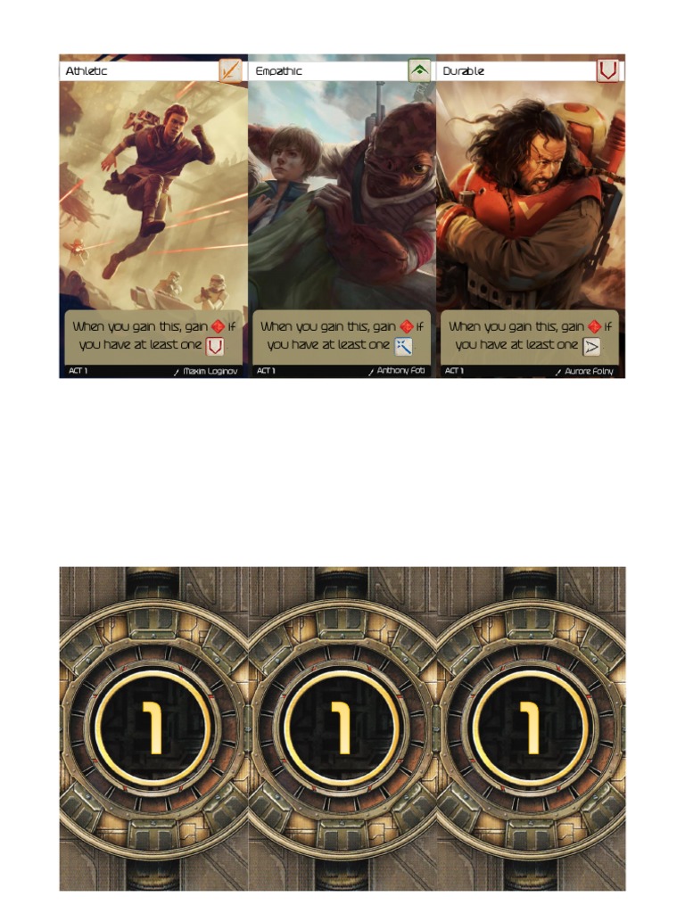 02 - Act - Cards - Call To Stars (Adventure) | PDF | Sith | Jedi