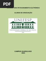 Tutorial Peticionamento SEI Unifesp SJC 07-10-2024 | PDF | Informática