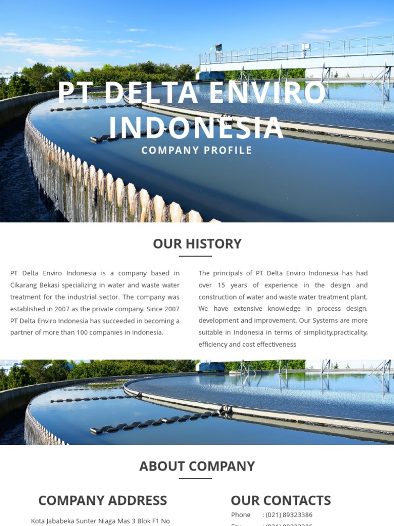 12company Profile PT Delta Enviro Indonesia (PT DEI) | PDF
