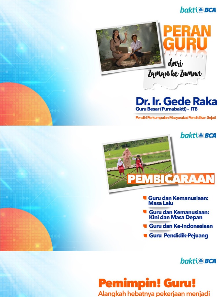 MODUL WEBINAR HGN BCA - PROF. Dr. Ir. GEDE RAKA-ed | PDF
