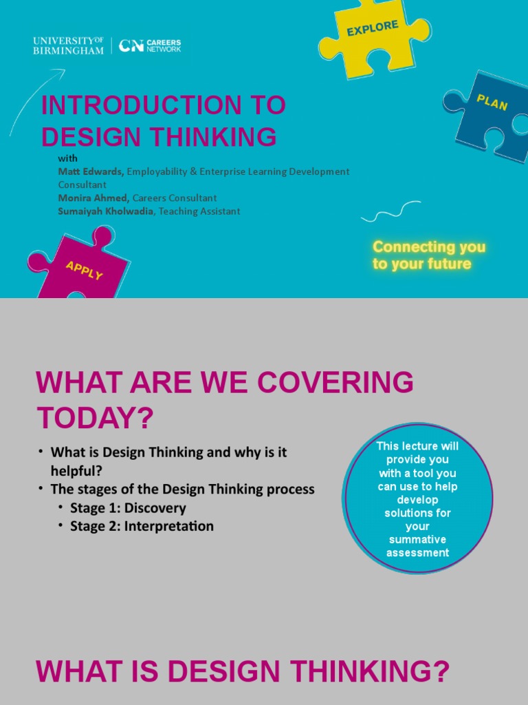 Introduction to Design Thinking | PDF | Design Thinking | Thought