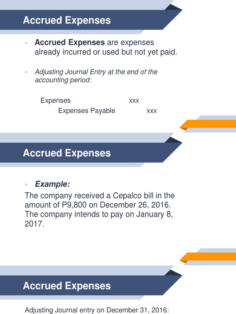 Accrued Expenses | PDF