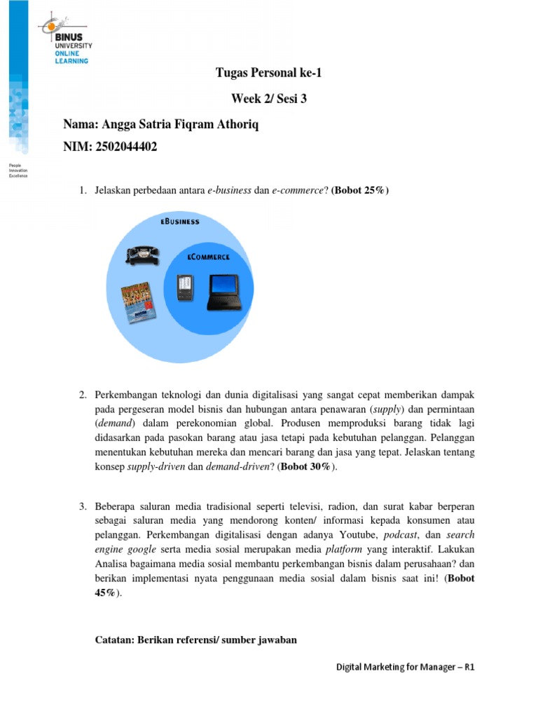 Tugas Personal 1 | PDF