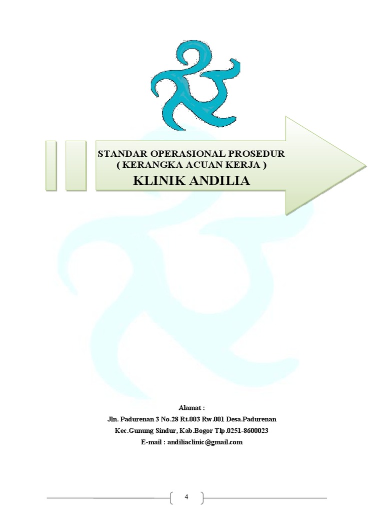 SOP KLINIK ANDILIA Rev | PDF