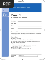 2019 Key Stage 2 Mathematics Paper 2 - Reasoning | PDF