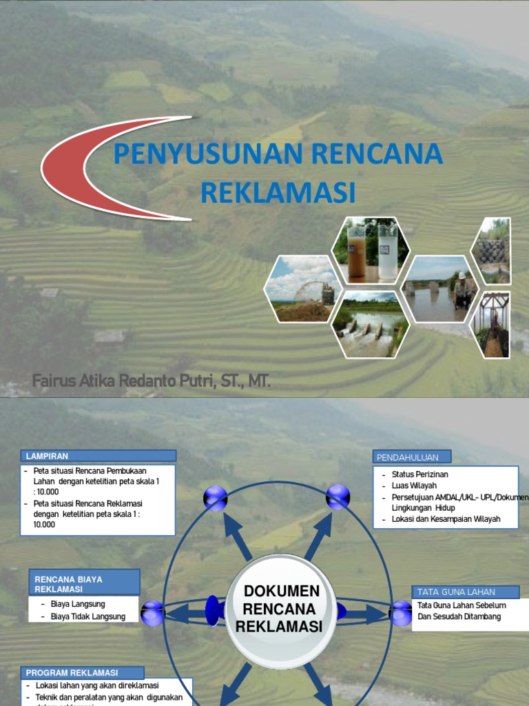 Rencana Reklamasi Lahan Pasca-Tambang | PDF | Sains & Matematika | Teknologi & Rekayasa
