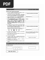KMF GRE TC Practice Answer | PDF